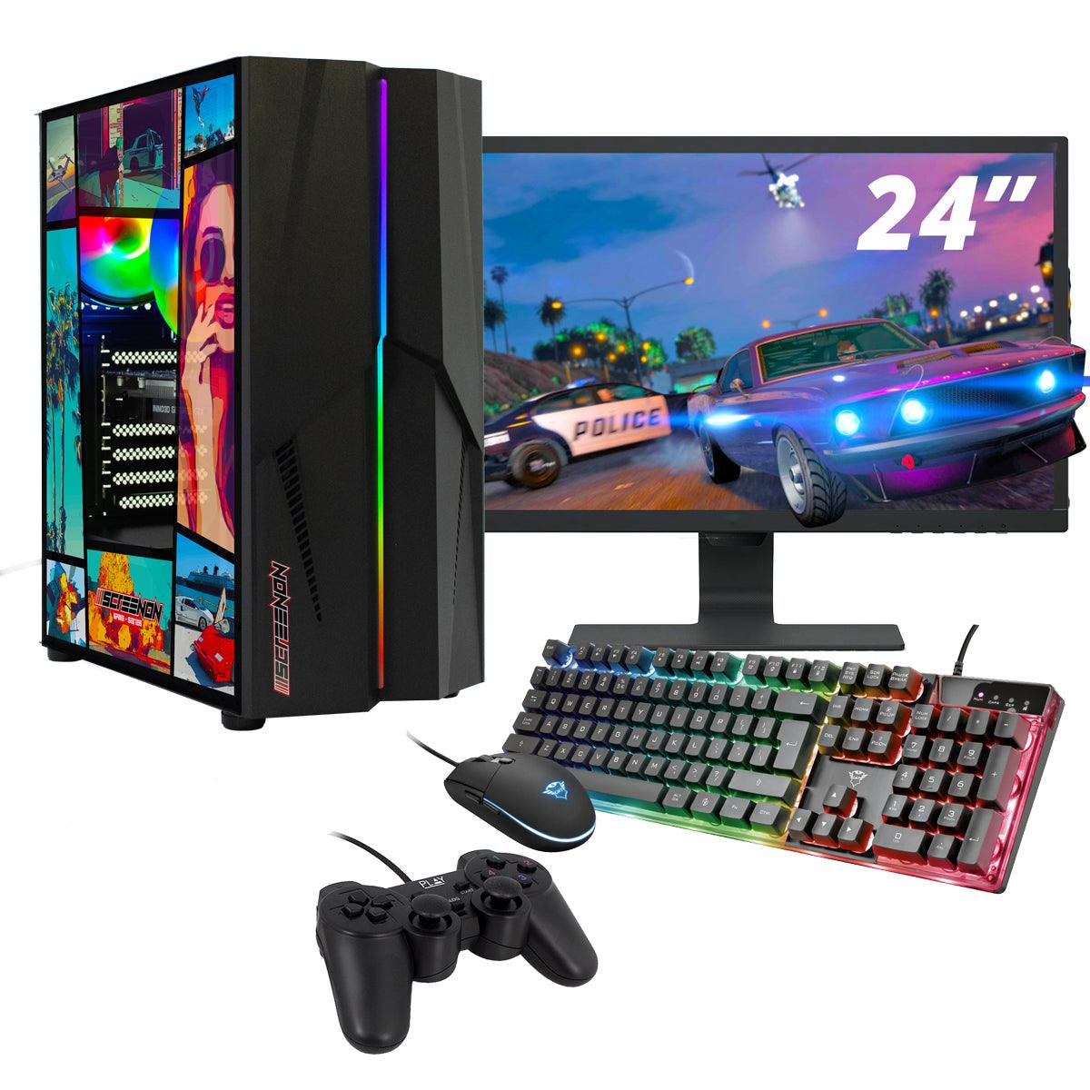 Screenon - Komplett GTA V Gaming PC Set - X14649 - V1 (Game PC X14649