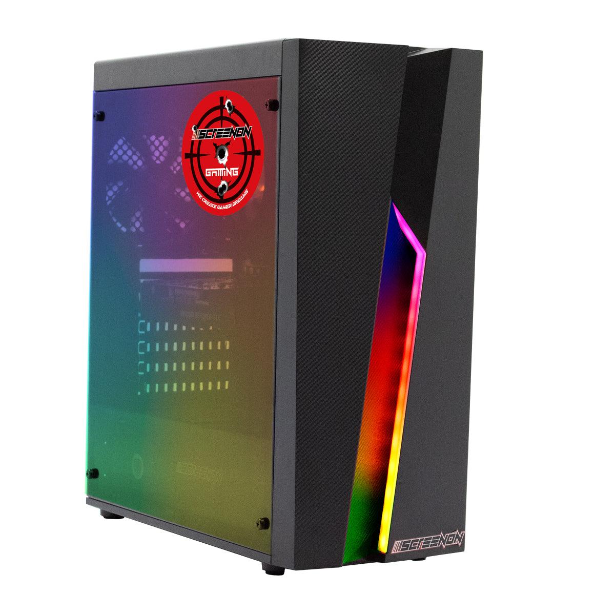 Screenon - Game Computer / Gaming PC - Ryzen 5 - 1 TB M.2 SSD - 16 GB